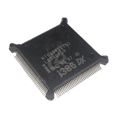 Intel NT80386DX33 CPU i386DX Processor QFP132 33MHz NOS 80386 K | eBay ...