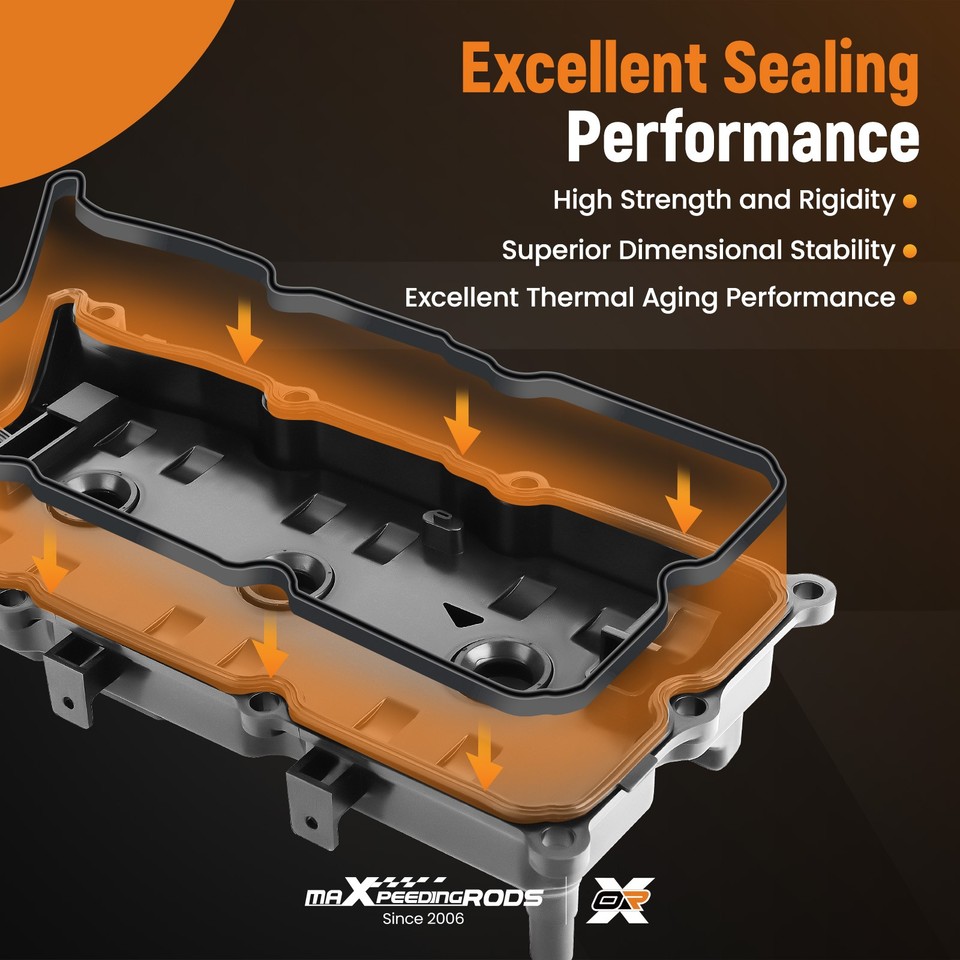 Engine Valve Cover Set LH & RH for Nissan Pathfinder Infiniti QX4 3.5L ...