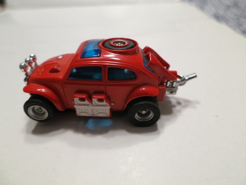 AFX AURORA HO BAJA VW BUG HTF RED NICE RUNNING BATTERY TESTED | eBay