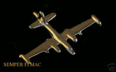 P-2 NEPTUNE P2V HAT LAPEL PIN UP MDE IN US NAVY GLD PLATED 3D PIN USS ...