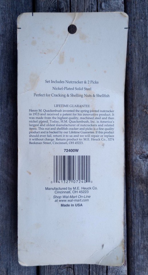 Vintage HMQ Nutcracker Set USA Solid Steel Set Of 3 | eBay