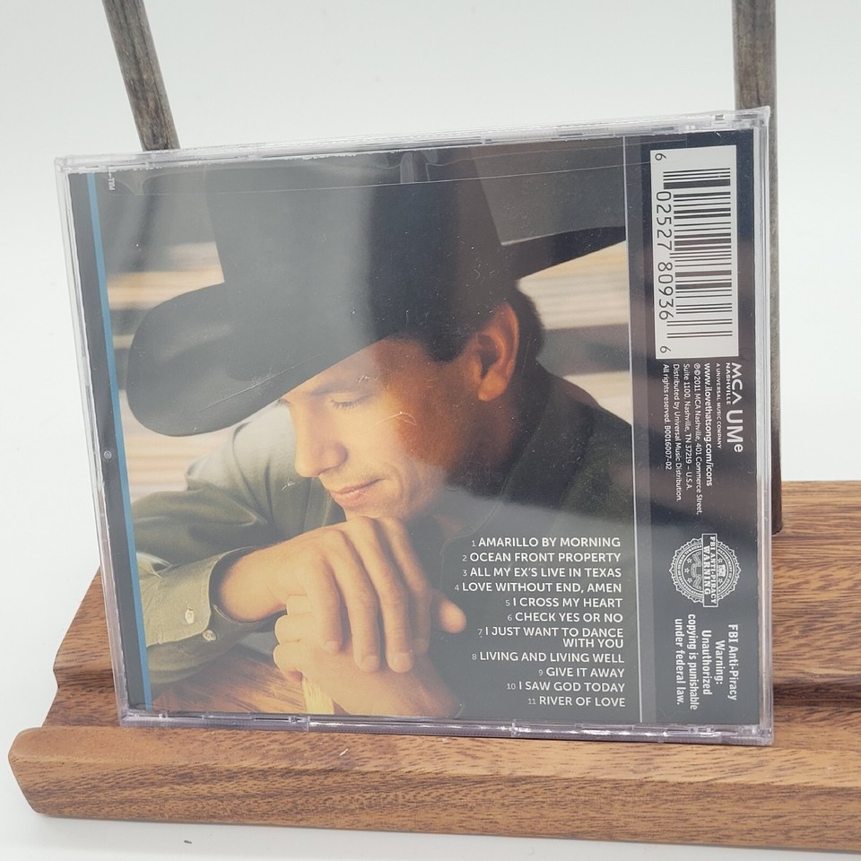 New Sealed George Strait Icon CD Country MUSIC Ships Safe And Quick ...