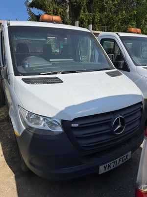 2021 71 Mercedes Benz sprinter progressive 314 CDI RWD FLATBED 5 METRE ...