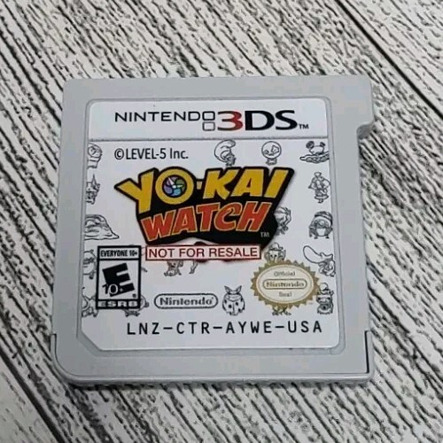 Yo-kai Watch - Nintendo 3DS - Not For Resale Kiosk Demo Game NFR | eBay