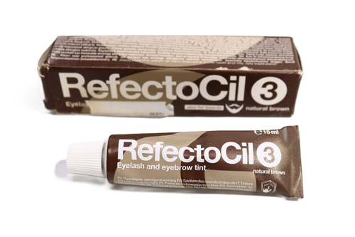 Refectocil Natural Brown 3 Eyelash And Eyebrow Tint 15ml | eBay
