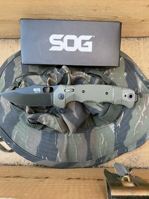 SOG Original Durable and Tactile S35VN Steel Sharp Blade Seal XR ...