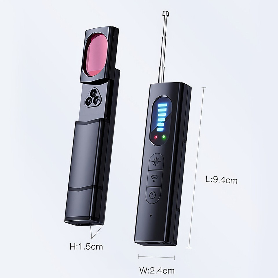 Hidden Camera Detector Bug Detector Anti Spy Kits Scanner Bug Finder ...