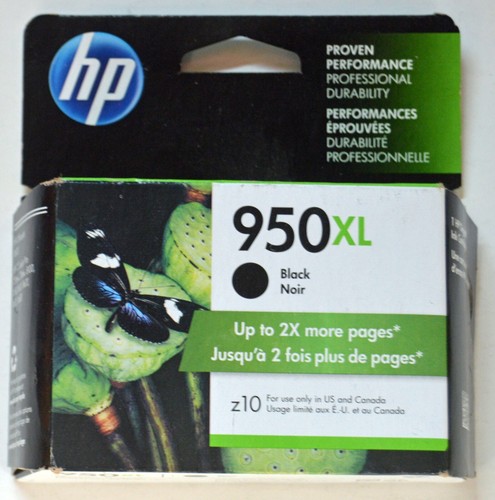 New Genuine HP 950XL Black Color Ink Cartridge UNOPENED | eBay