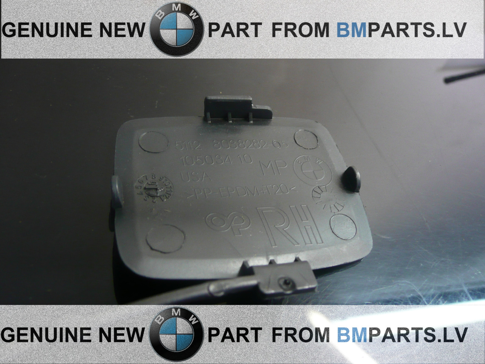 NEW GENUINE BMW X5 E70 M SPORT REAR BUMPER TOW EYE COVER FLAP RIGHT ...