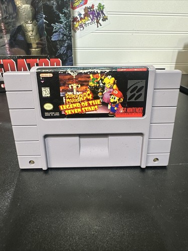 Super Mario RPG Legend of the Seven Stars Super Nintendo SNES Authentic ...