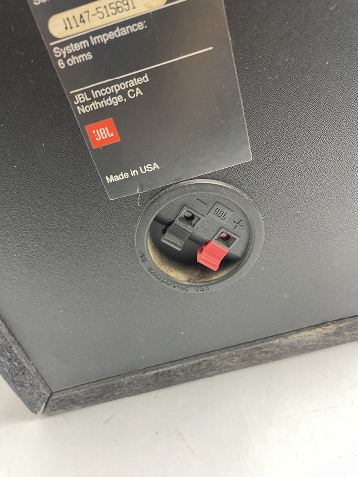 1 x JBL P20 bookshelf speaker wood grain black front sounds great | eBay