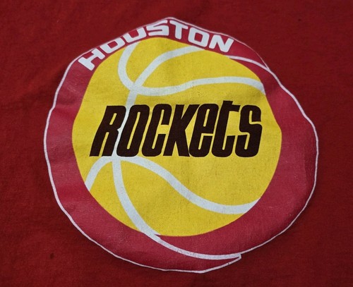 Vintage 90s NBA Houston Rockets Logo Graphic Ringer T Shirt Size Large ...