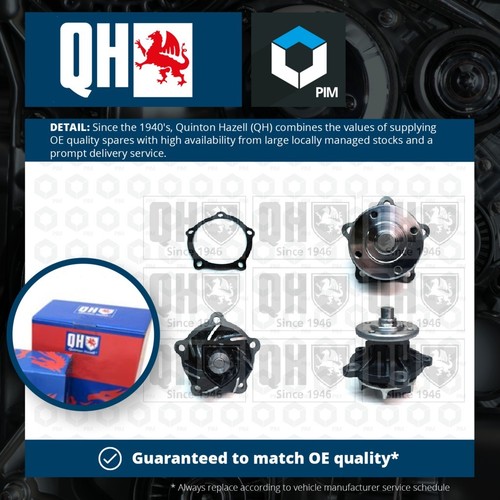 Water Pump fits TOYOTA LAND CRUISER 4.0D 80 to 89 Coolant QH 1610069035 ...