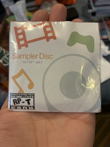 SEALED Sony PSP Sampler Disc Volume 1 | eBay