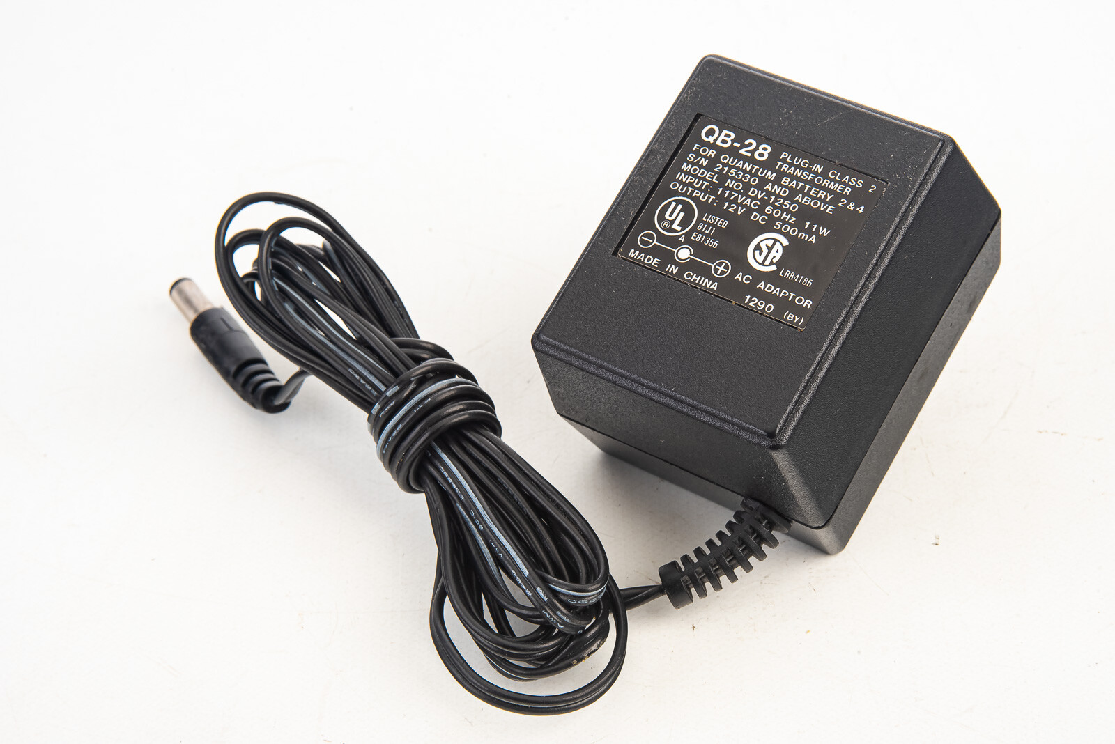 Quantum+QB-28+Charger+for+Quantum+QB-2%2FQB-2R+Battery+Pack for sale ...