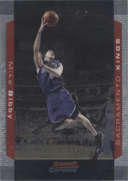 2004-05 Bowman Draft Picks & Prospects - Mike Bibby #87 Chrome for sale ...