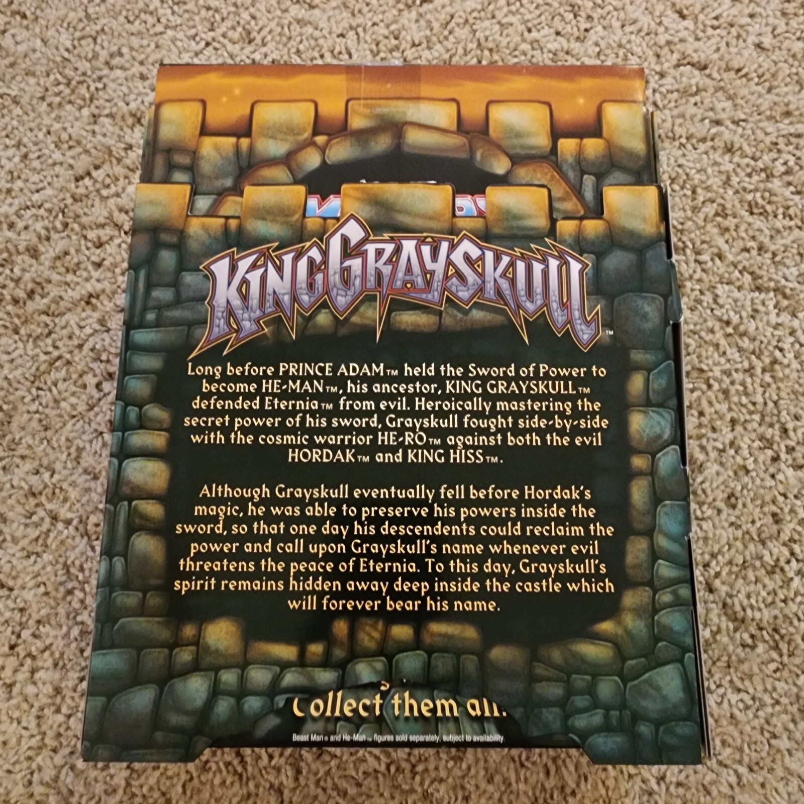 AF1 - MOTU Classics Bronzed King Grayskull SDCC with Castle Box | eBay