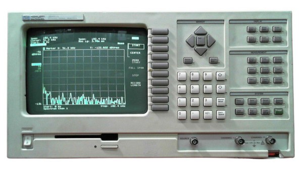 HP 35660A Dual-Channel Dynamic Signal Analyzer - White for sale online ...