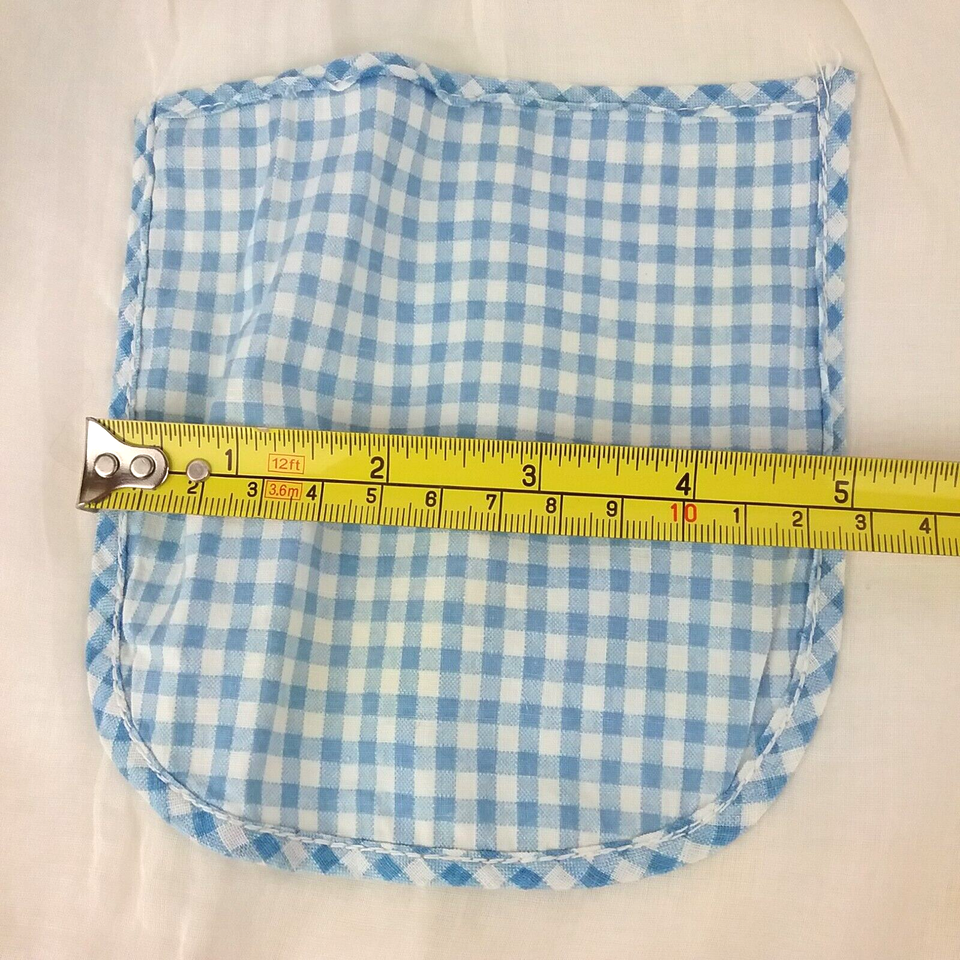 Half Apron Blue and Red Plaid Sheer Large Pocket Lot of 2 Styles ...
