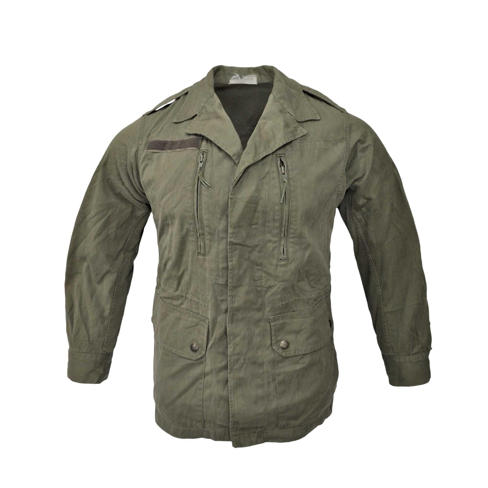 Army Jacket Original French Military Coat Vintage Lig… - Gem