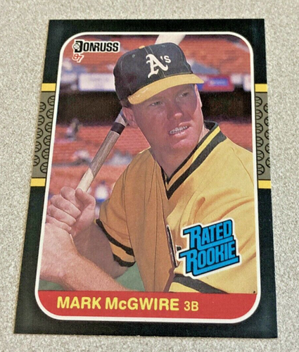 1987 Donruss RC #46 Mark McGwire Oakland A's | eBay
