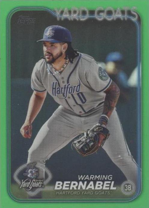 2024 Topps Pro Debut - Warming Bernabel #PD-81 Green Foil /99 (RC) for ...