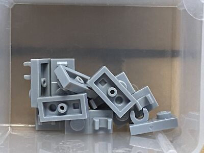 LEGO Parts - Light Bluish Gray Plate 1 x 2 w Clip on Top - No 44861 ...