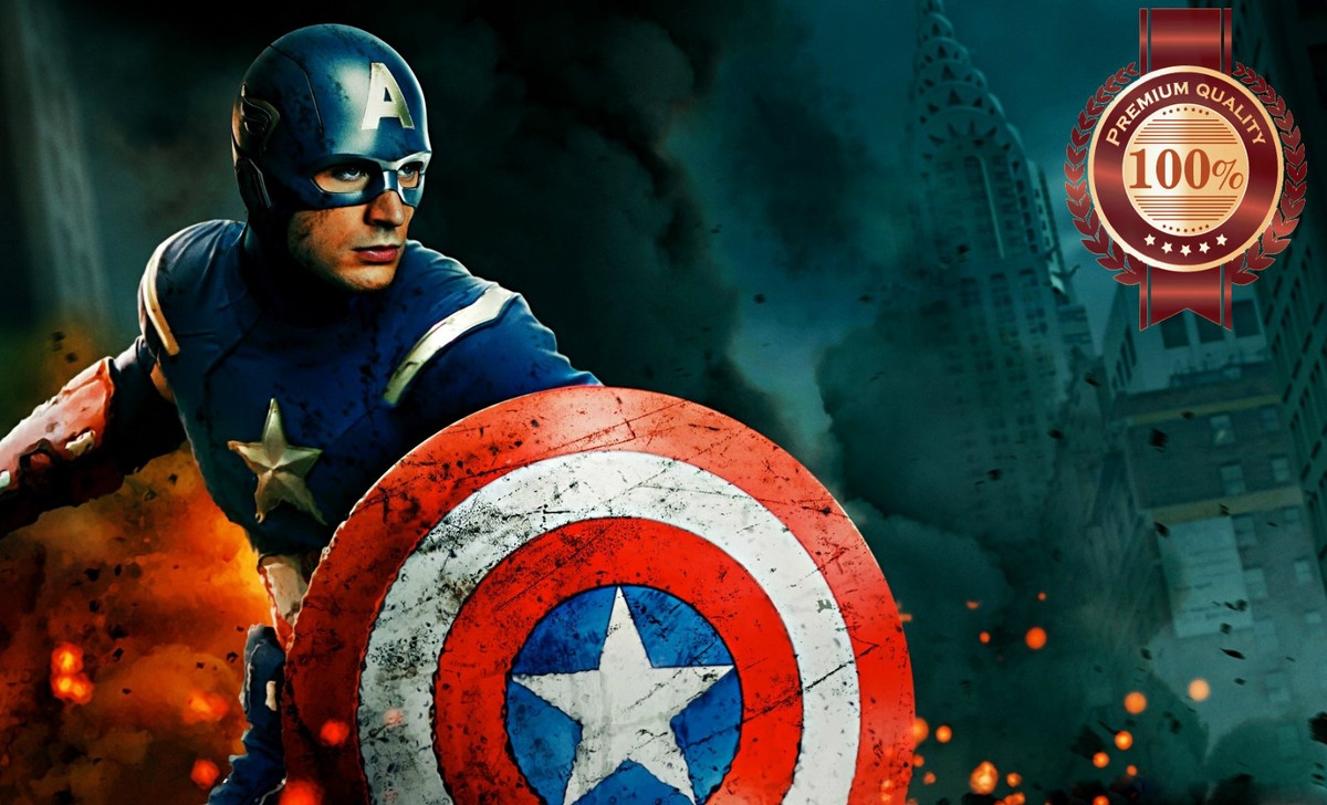 Captain America 2 Shield Poster