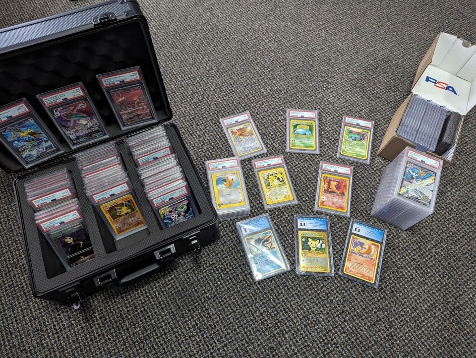 5 PSA CGC Graded Pokemon Card Slab Lot 🔥 One Guaranteed 10 Grade 🔥 $500 ...