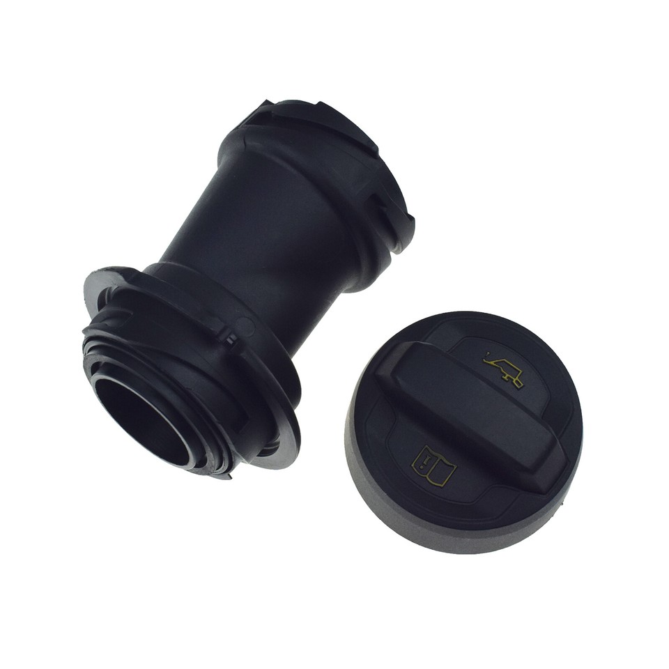 Oil Neck Pipe & Oil Filler Cap For VW Golf Tiguan GTI AUDI A3 A4 A5 A6 ...
