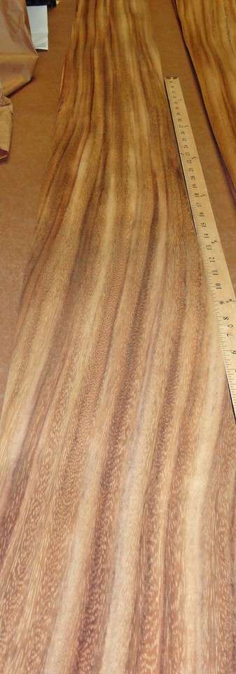 Emberwood wood veneer 8" x 120" with no backing raw 1/42" thickness ...