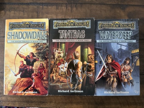 Forgotten Realms Avatar Trilogy Shadowdale Waterdeep Tantras Richard ...