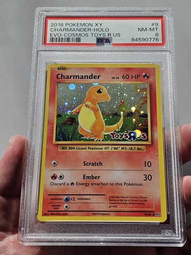 Pokemon PSA 8 Charmander - (Toys R Us Promo) 009/108 Holo | eBay