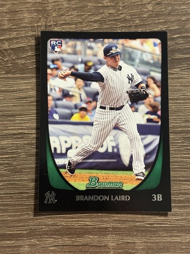 Brandon Laird New York Yankees 2011 Bowman Draft Rookie Card | eBay