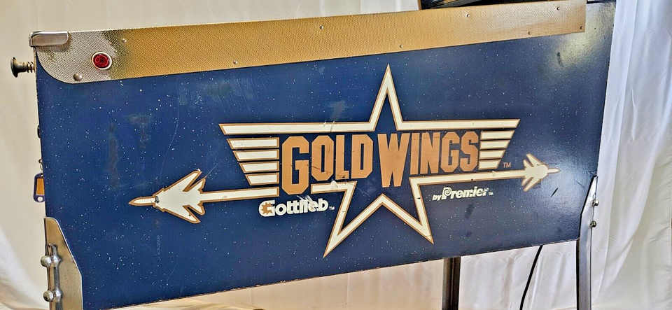 GOLD WINGS Pinball Machine - Gottlieb 1986 - 2834 | eBay