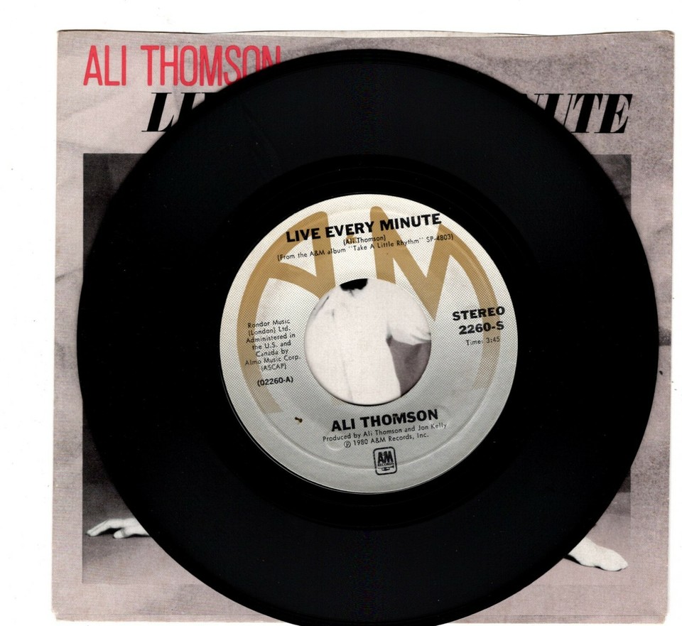 Ali Thompson-Live Every Minute (Mint) | eBay