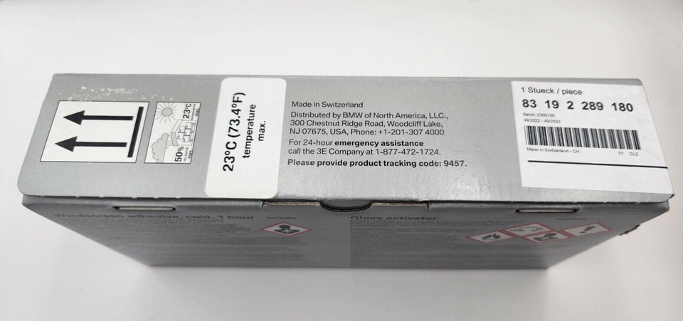 Genuine BMW 83192289180 Windshield Windscreen Adhesive Glass Best by ...