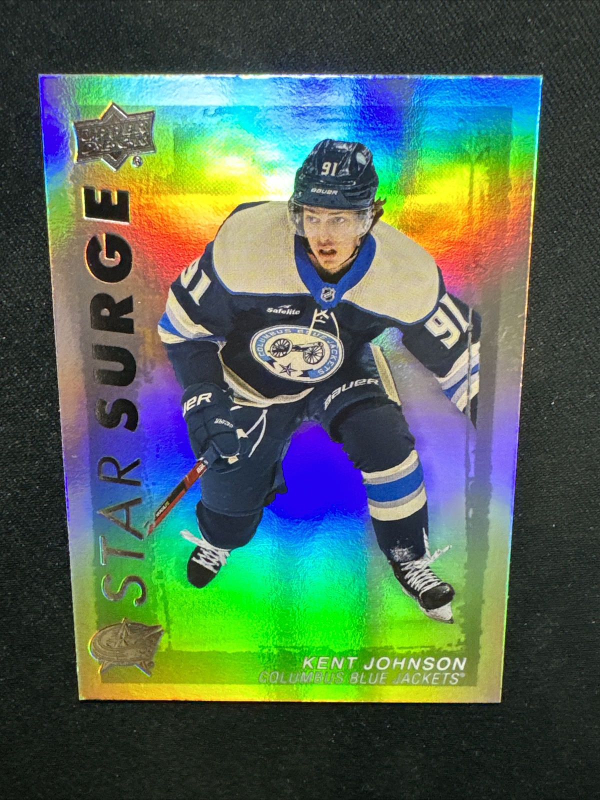 23-24 UD Series 1 Hockey Star Surge SS-30 Kent Johnson | eBay