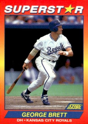 1992 Score Superstar #21 George Brett Kansas City Royals HOF | eBay