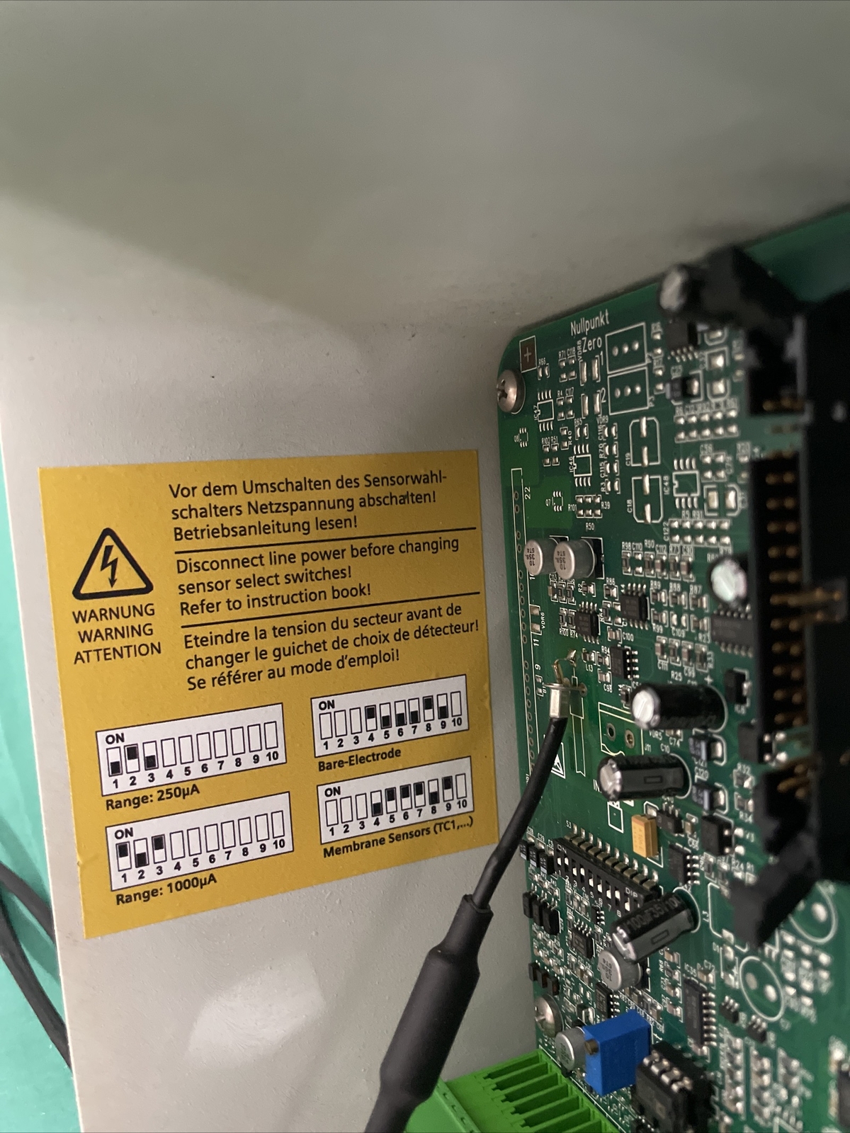 Evoqua Depolox 5 Chlorine Analyzer D5-DL Measurement Module W3T166419 ...