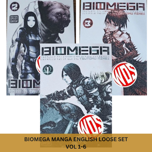 Biomega Manga Vol.1-6 English Version Comic Book by Tsutomu Nihei ...