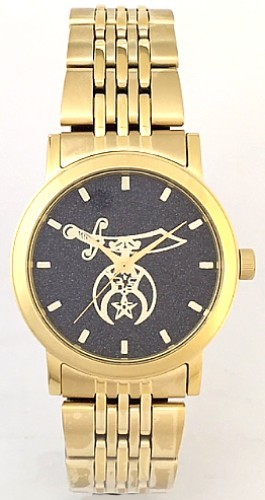 CITIZEN BRAND SHRINER MEDALLION DIAL WATCH - GOLD/BLACK DIAL | eBay