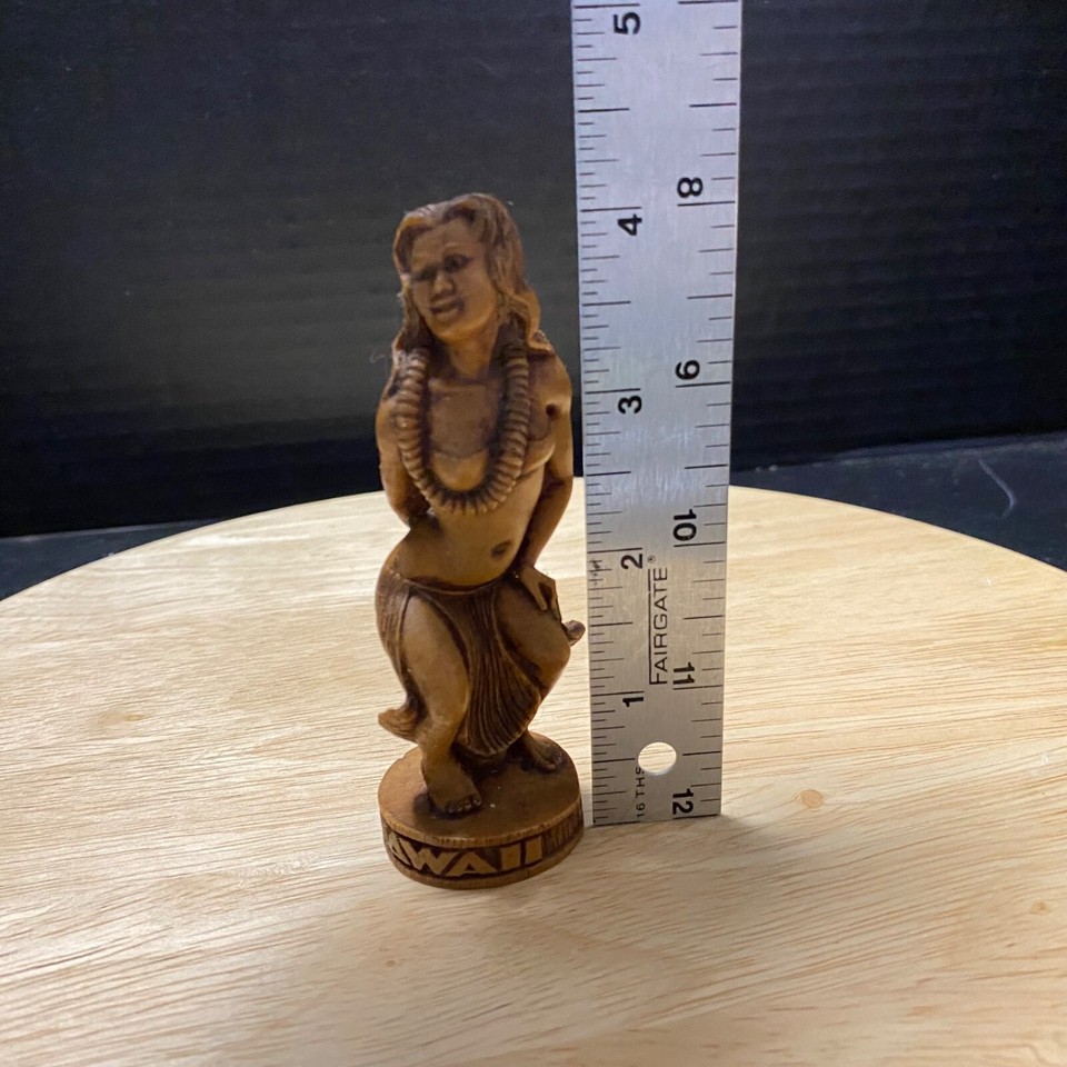 Hula Girl Statue By Coco Joe’s Vintage 4" Tall Dancing Hula Girl ...