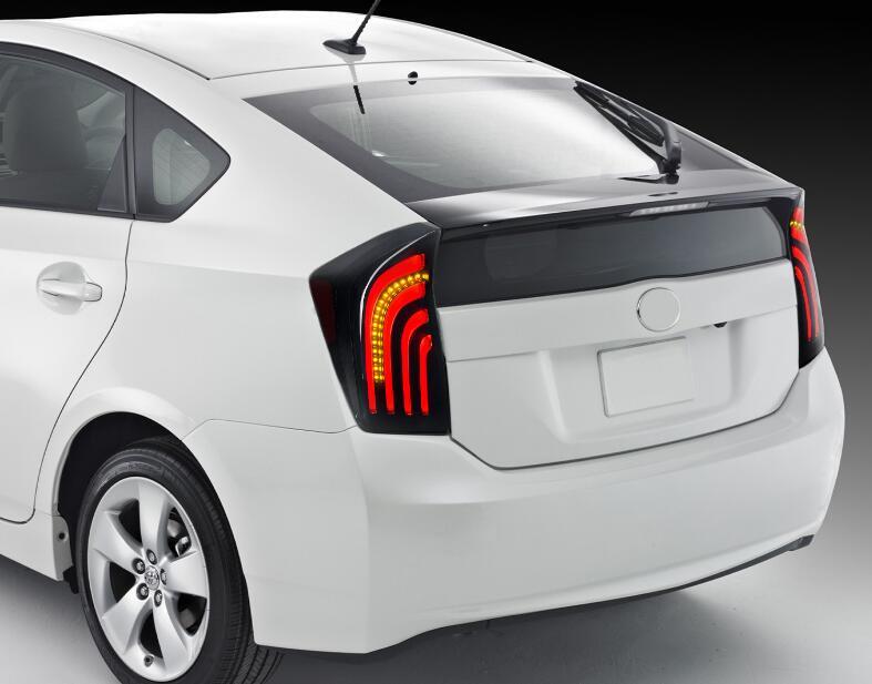 2010-2015 For Toyota Prius Tail Lamps Facelift LED Tail Lights Pair ...