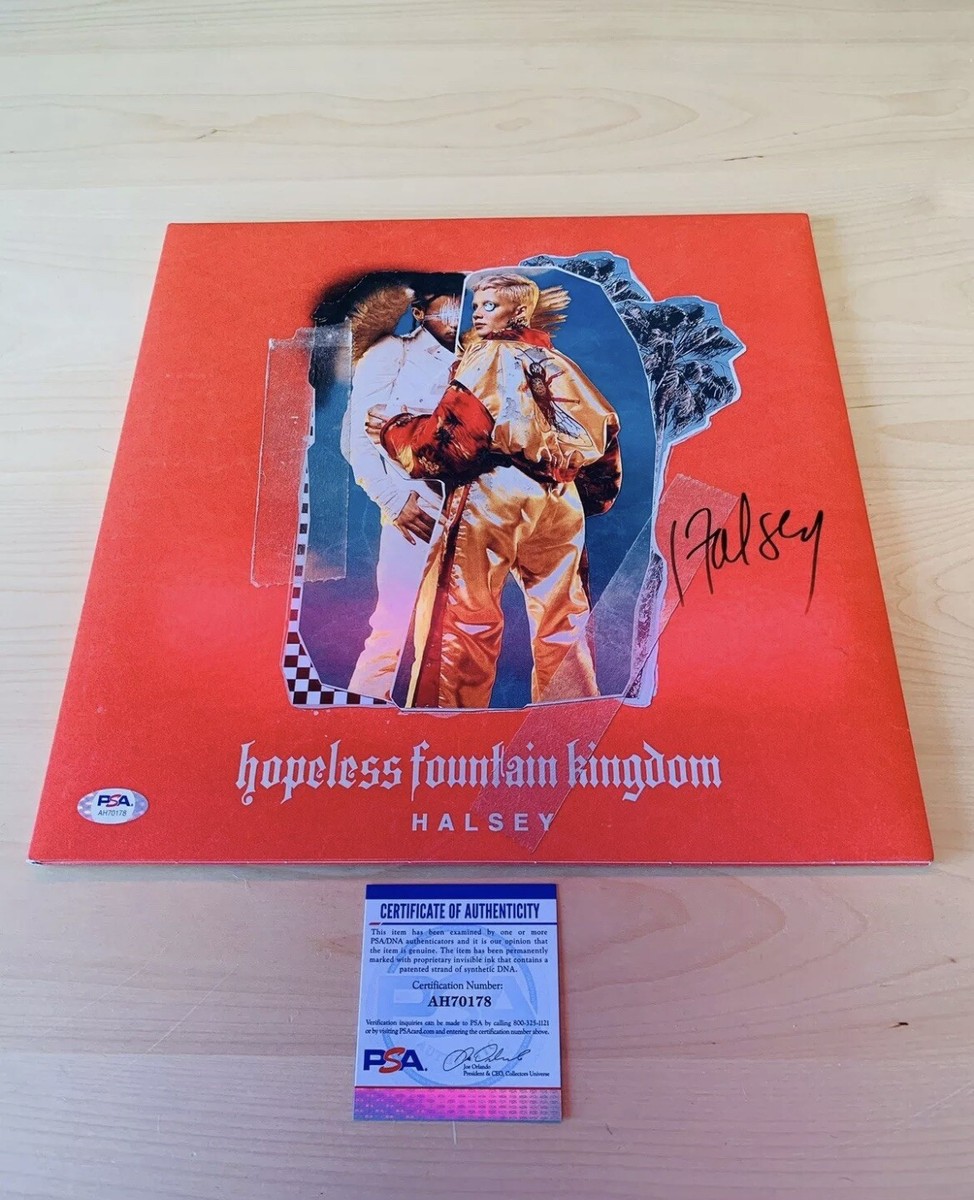 Hopeless Fountain Kingdom Desktop Halsey Signed Album Hopeless