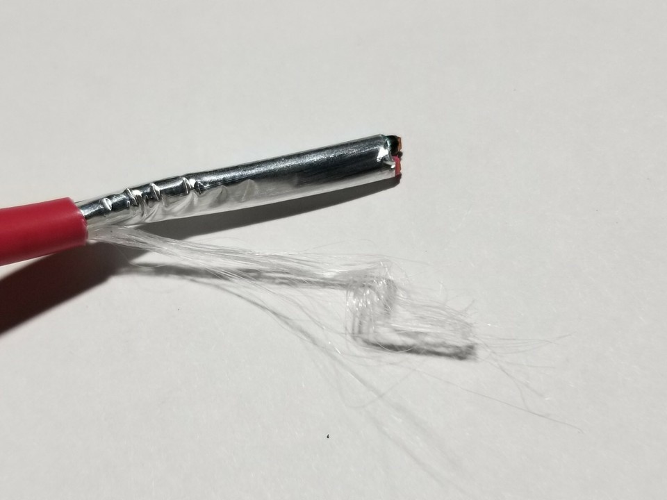 Belden Wire 5220FL 16/2C Solid Shielded Riser Fire Alarm Cable Red ...