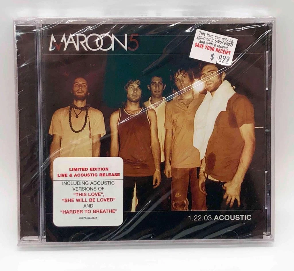 She Will Be Loved Maroon 5 Album Cover