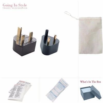 Scotland United Kingdom Travel Adapter Plugs Nongrounded Kit | Going In ...