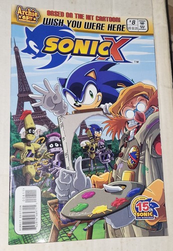 Sonic X # 8 NM Topaz Rouge Big the Cat Froggy Archie Movie 2 the ...
