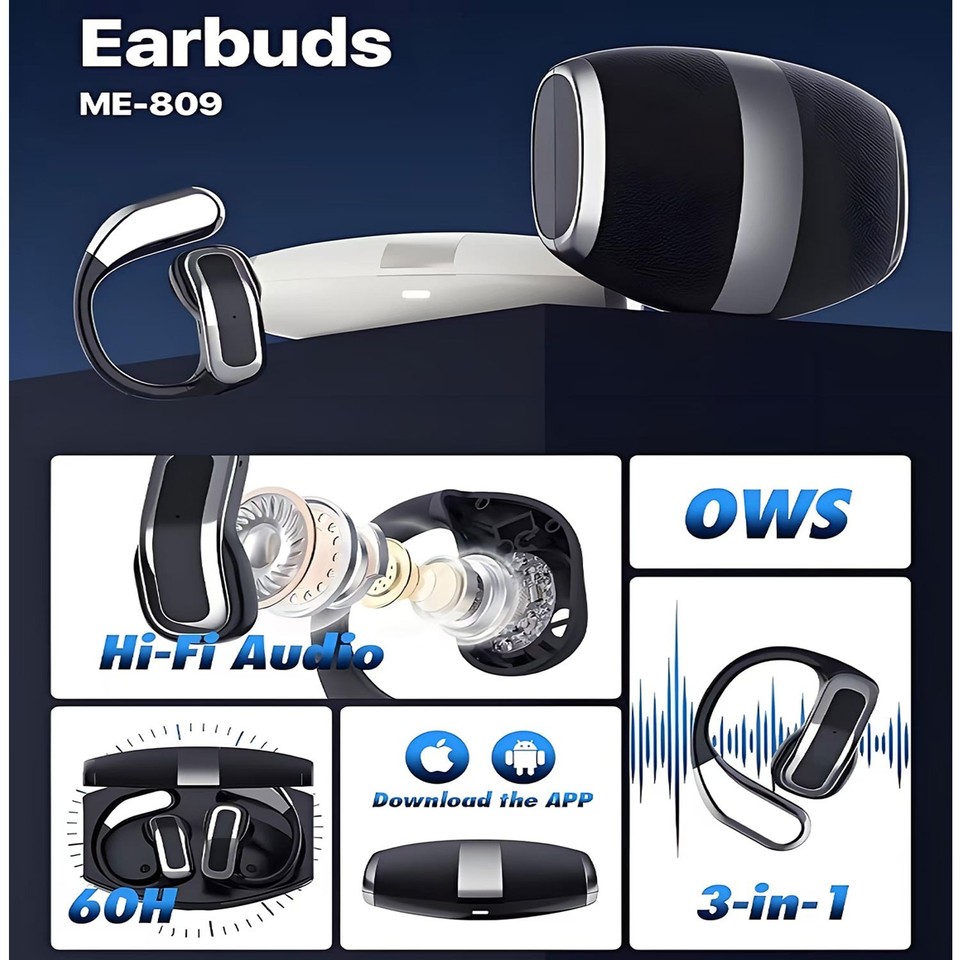 For Samsung Galaxy A55 A35 A25 A15 Open Ear Wireless Bluetooth ...